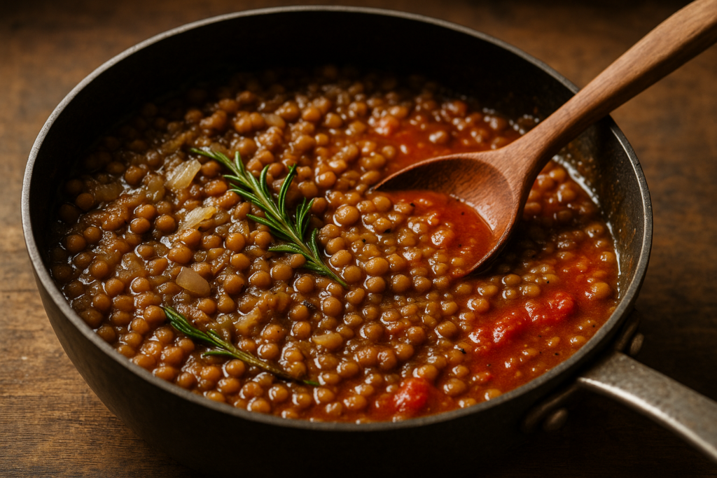 Lenticchie in Padella, lente come un pensiero buono - Emporium Sadalmelik